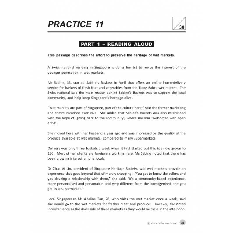 O Level English Oral O Level English Oral